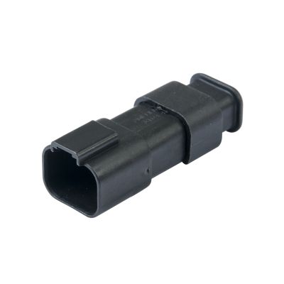 Amphenol AT04-4P-SR01, AT 4-way Receptacle with Strain Relief (1 MIN ...