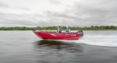 Crestliner 1750 Pro Tiller | 17 Foot Aluminum Tiller Boat