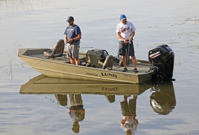 Lund® Predator 1760: 17 ft Welded Aluminum Hunting & Fishing Boat