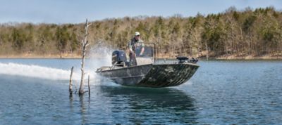 Crestliner 1870 Retriever FCC |18' Aluminum Tunnel Hull Fishing Boat