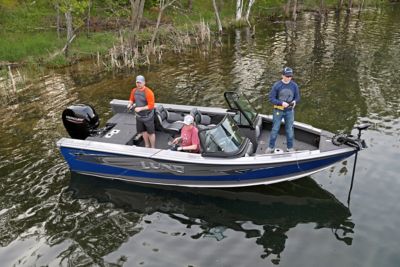 Lund® Tyee 1875 - 18' Premium Aluminum Deep V Fish and Ski Boats