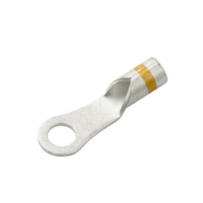 Non-Insulated Long Neck Ring Terminals - 12-10 Gauge | Del City
