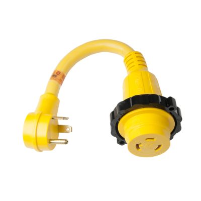 30A Male - 30A Female Pigtail Adapter | Del City