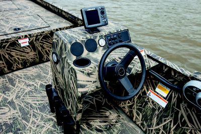 Aluminum Boat Steering Console