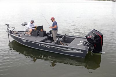 Lund® Pro V Musky 2075 - 20 Foot Aluminum Fishing Boat for Muskie