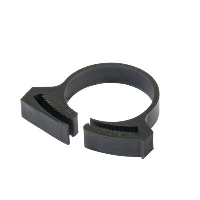 Heyco 2338, Nylon Hose Clamp, Black, Clamp Dia: .95" to 1.09" (10 MIN ...