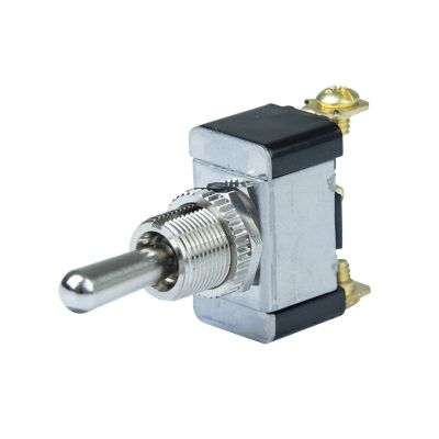 Cole Hersee 5586, Toggle Switch, SPDT On-Off-On, 6-32 Screw, 25 Amp ...