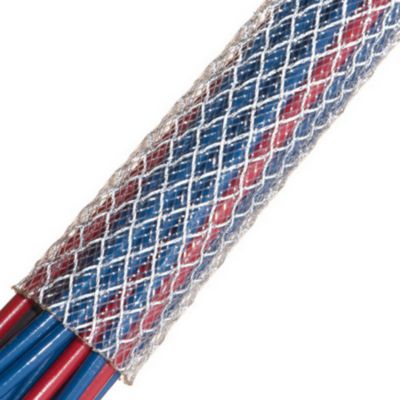 Techflex 1/8"-3/4" Flexo Reflex Expandable Sleeving - Clear, 75-100 Feet | Del City