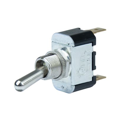 Cole Hersee 55037,Toggle Switch, SPST (On)-Off, .250" Blade, 25 Amp ...