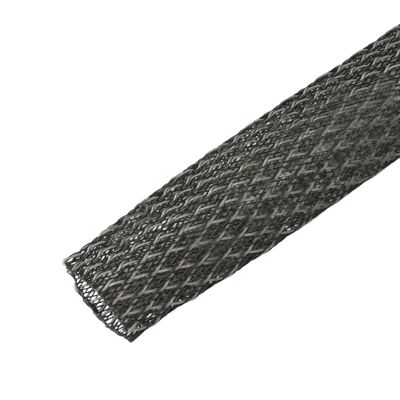 Techflex RFN0.50BK, Flexo Reflex, (RFN0.50BK) Black Expandable Sleeving, 1/2" (100 MIN) | 38050 ...