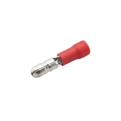 Vinyl Bullet Connector, Male, .180", Red, 22-18 Ga (100 MIN) | 441405 ...