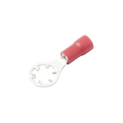 Vinyl Star Ring Terminal, 10 Stud, Red, 22-18 Ga (100 MIN) | 471105 ...