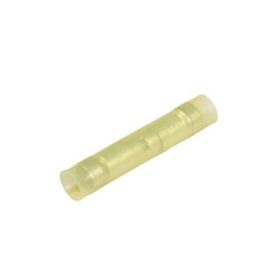 Nylon & Brass Sleeve Butt Connector, Yellow, 12-10 Ga (100 MIN ...