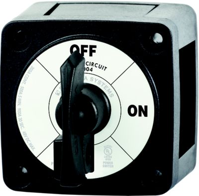 Blue Sea Systems M-Series Battery Switches - Single Circuit | Del City