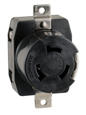 50 Amp Locking Receptacles | Del City
