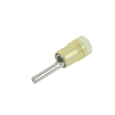 Nylon-Insulated, Brass Crimp Sleeve Pin Terminals | Del City