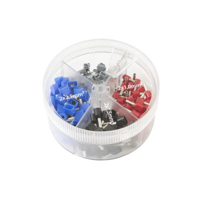 Twin Insulated Wire Ferrule Kits - 2x20 - 2x14 Gauge | Del City