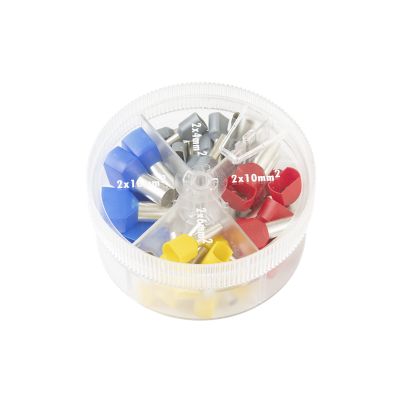 Twin Insulated Wire Ferrule Kits - 2x12 - 2x6 Gauge | Del City