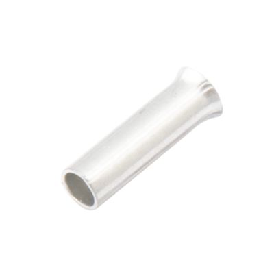 Non-Insulated Wire Ferrule, 18 Ga (1mm sq), 0.24" (6mm) Pin Length (100 ...