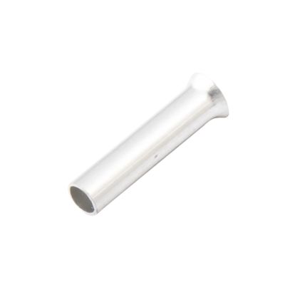 Non-Insulated Wire Ferrule, 18 Ga (1mm sq), 0.31" (8mm) Pin Length (100 ...