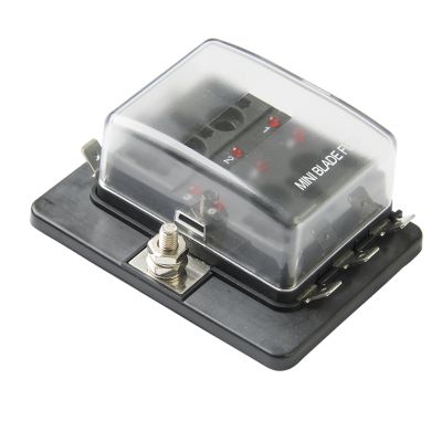 Fuse Panel, LED Warning Light, MINI, 6 Position (1 MIN) | 70267 | Del City