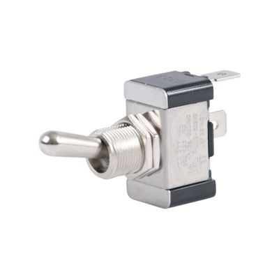 SPST On-Off Sealed Toggle Switch, Flat Terminal - Assembled (1 MIN ...