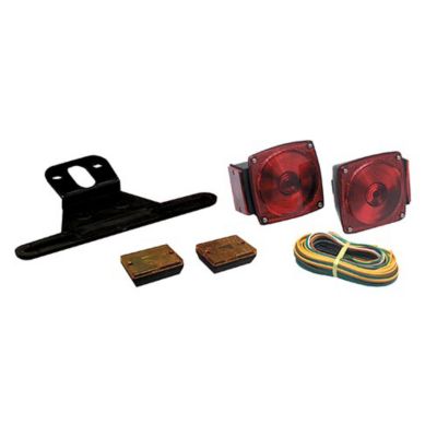 Optronics TL29BK, Trailer Light Kit Includes: Lights, License Plate ...