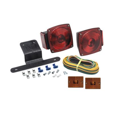 Optronics TL5RK, Submersible Trailer Light Kit Includes: Lights, 2 Amber Marker Lights, License ...