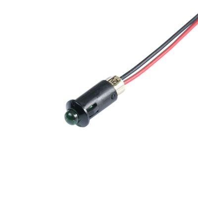 LED Green Non-flashing Prewired Indicator Light (1 MIN) | 73483 | Del City