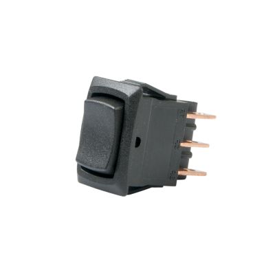 DPDT (On)-Off-(On) Mini Rocker (1 MIN) | 7500011 | Del City