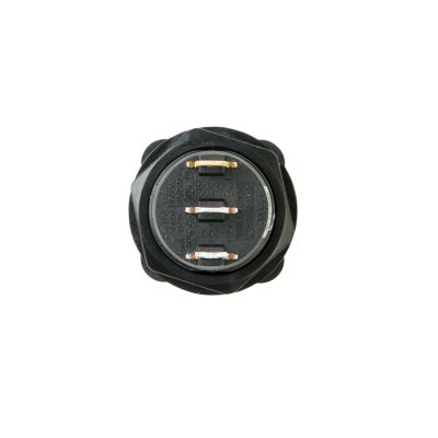 Illuminated Square, Round Hole Rocker Switches - SPST, AC Rated | Del City