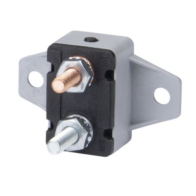 Manual Reset Stud Mount Circuit Breaker with Mounting Bracket, Plastic ...