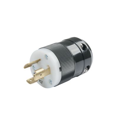 20A Power Cable Locking Plug, Connector & Receptacle | Del City