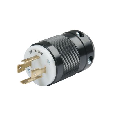 Marinco 3014P, NEMA Locking Plug, 30 Amp, 125/250V (1 MIN) | 75584 ...