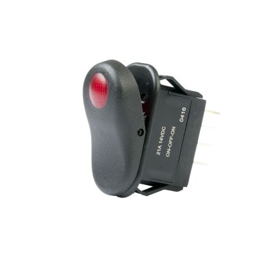 Illuminated Surf N Turf Rocker Switches - DPDT | Del City