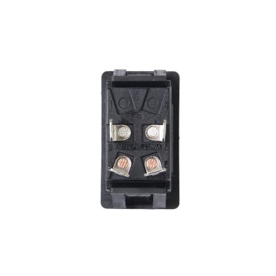 Non-Illuminated Full Size Rocker Switch with Legend - DPST | Del City