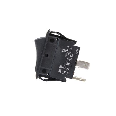 Non-Illuminated Full Size Rocker Switch with Legend - DPST | Del City