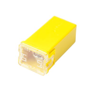 Littelfuse JCAS060.X, JCASE Fuse FMX Series, Female Terminal, Yellow ...