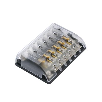 Blue Sea Systems ST Glass Fuse Blocks - AGC® / MDL® | Del City