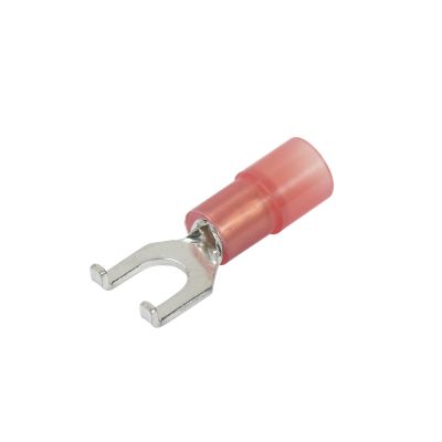 Nylon Flanged Spade Terminal, 8 Stud, Red, 22-18 Ga (100 MIN) | 801085 ...