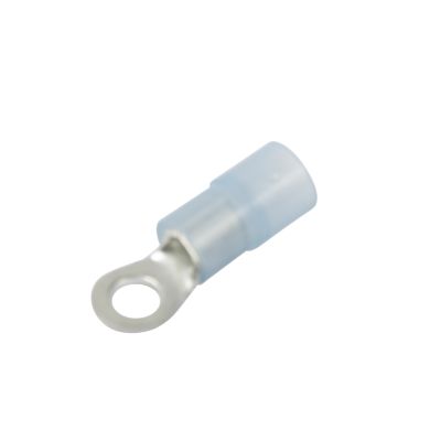 Nylon Ring Terminal, 6 Stud, Blue, 16-14 Ga (100 MIN) | 852065 | Del City