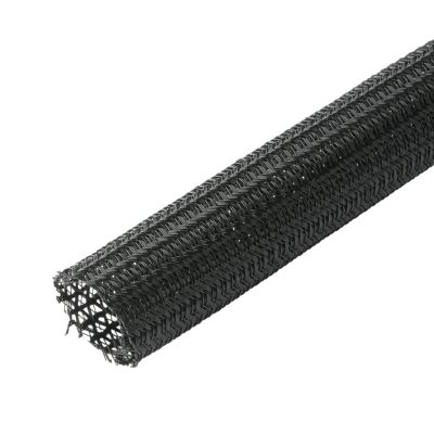 Techflex F6N0.38BK - BULK BOX, Braided Flexible Self Wrap, 3/8" (1500 ...