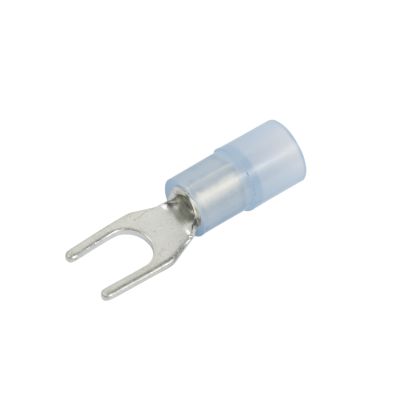 Clear Nylon-Insulated, Narrow Block Spade Terminals - 16-14 Gauge | Del ...