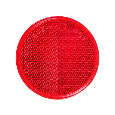 Stick-On Round Reflectors - 2", Red or Amber | Del City