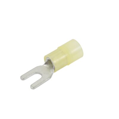 Nylon Spade Terminal, 6 Stud, Yellow, 12-10 Ga (100 MIN) | 863065 | Del ...