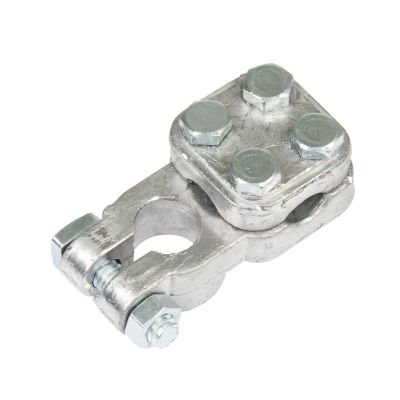 3-Way Top Post Lead Battery Terminal - 2-4/0 Gauge | Del City