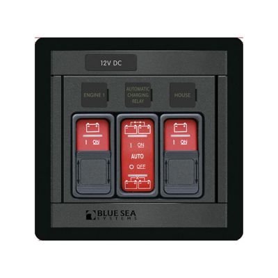 Blue Sea Systems 1147-BSS, ML-Series Remote Control 360 Panel, 2X ML ...