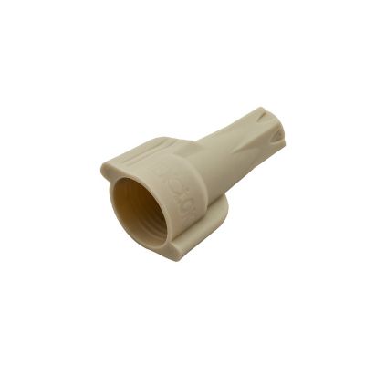 Hex Head Wire Connectors - Tan | Del City