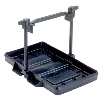 Attwood 9090-1, OEM Low Profile Adjustable Battery Tray, Used with 24 ...