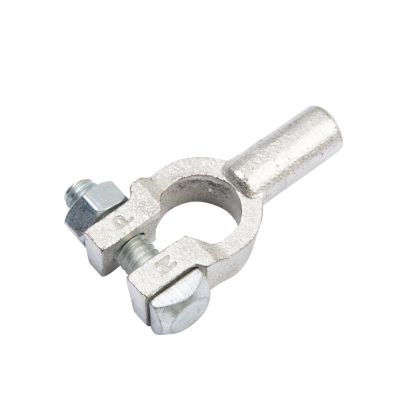 Straight Barrel Copper Battery Terminal, 4 Ga, Pos. & Neg. (1 MIN ...